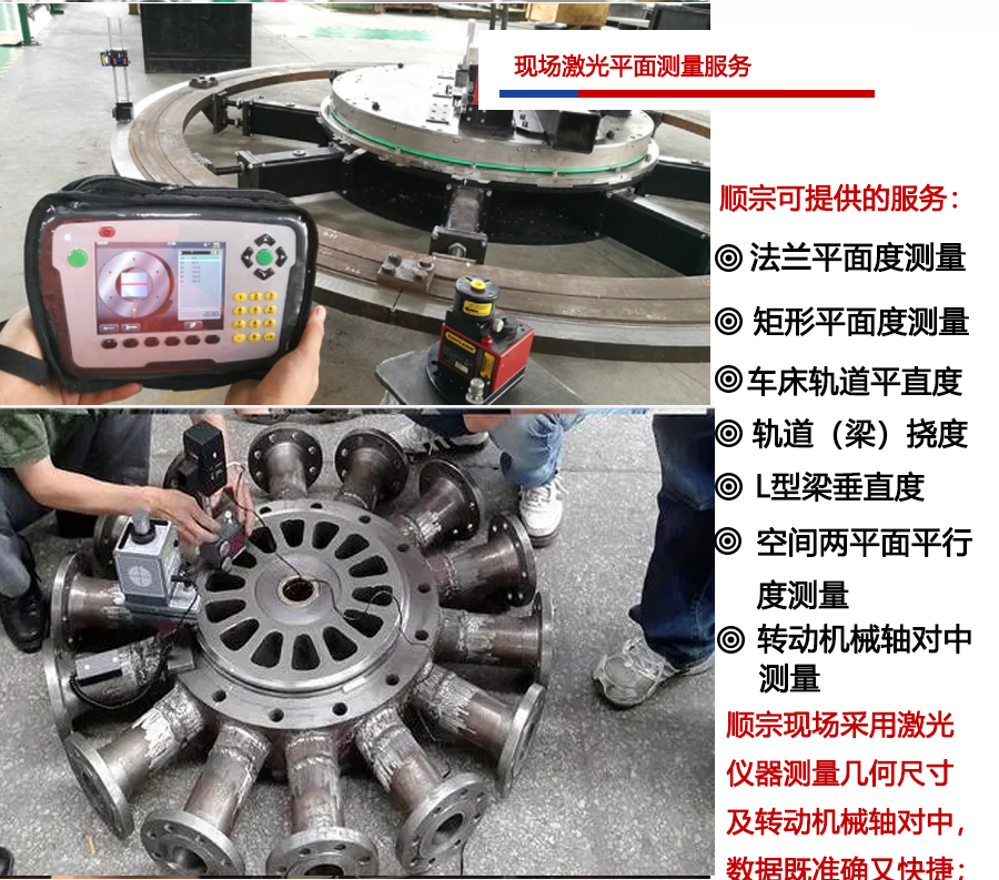 现场激光平面测量服务 - 上海顺宗工程技术服务中心